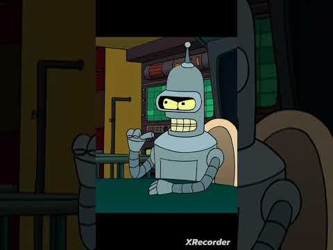 "Bendings my middle name" | Bender Rodríguez #Futurama #futuramaclips #tvshow #sitcom