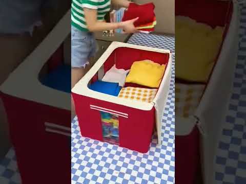 Quilt Clothes Storage Bag | Bags #shorts