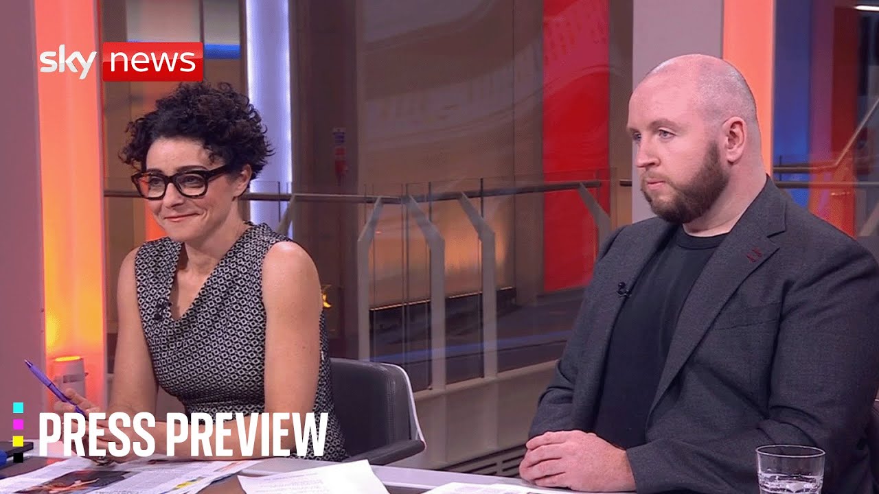 Sky News Press Preview | Henry Hill & Jenny Kleeman | Tuesday 21 October 2025