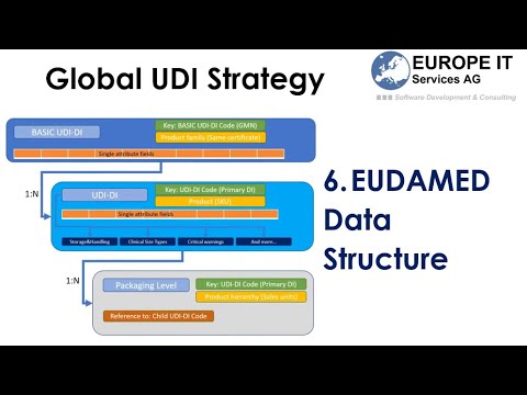 Global UDI implementation Strategy (6/13) - EUDAMED Data structure