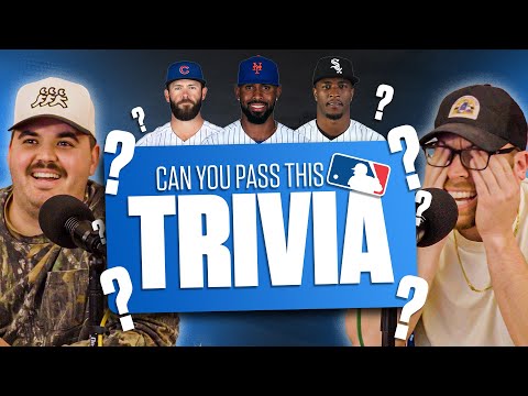Can You Pass This MLB Quiz?