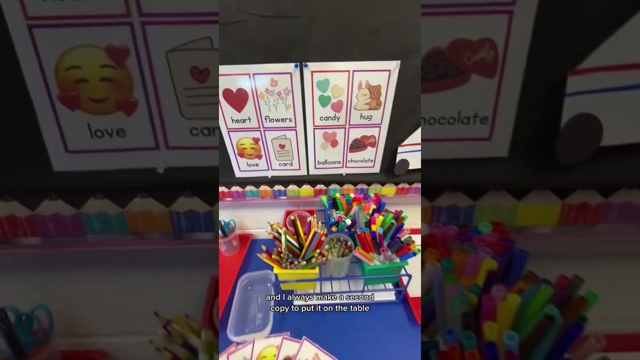 It’s important to change out the writing center every few weeks