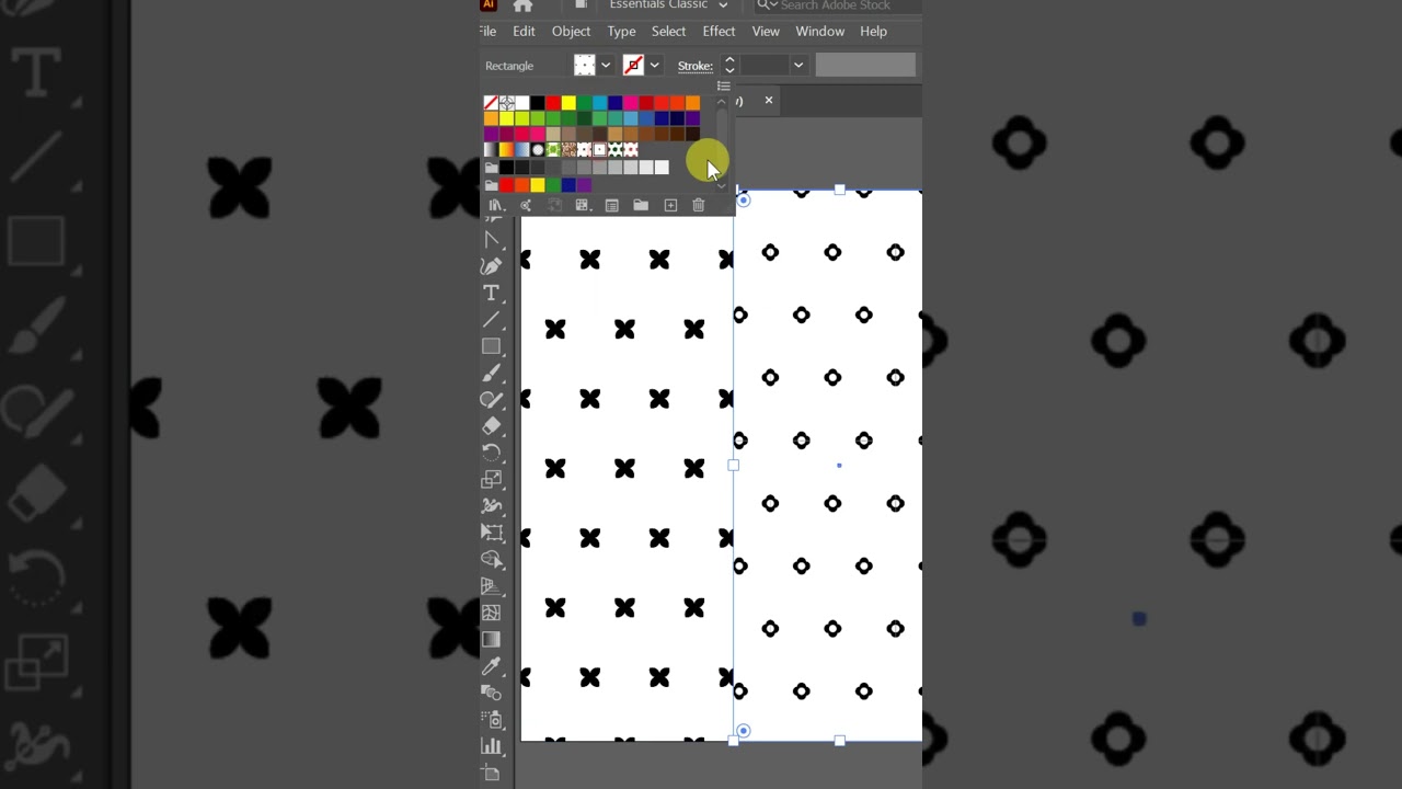 Geometric Lines Pattern - Quick & Easy Seamless Repeat