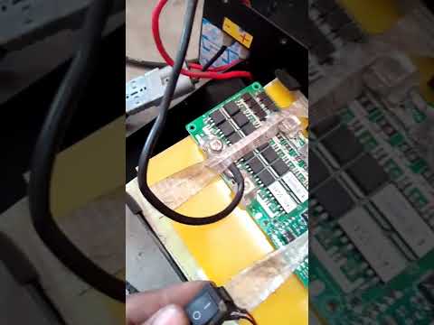 E-bike lithium p4 battery bms off 📴 on switch