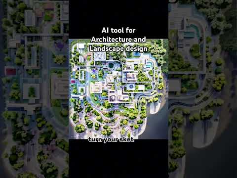 AI tool for architecture and landscape design. #aiarchitecture #architecturedesign #landscapedesign