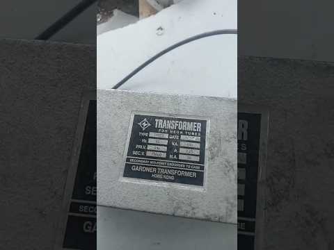 NEON TRANSFORMER SEC.V. 15000 MA.30 #demolition #shorts