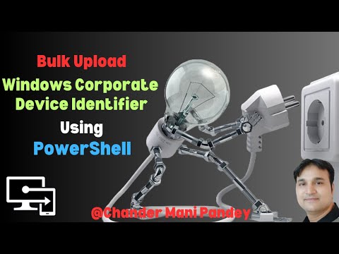 Bulk Upload Windows Corporate Device Identifier In Intune Using PowerShell