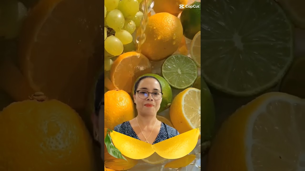 Lemon fruit | cutting & slicing | viral template | short video