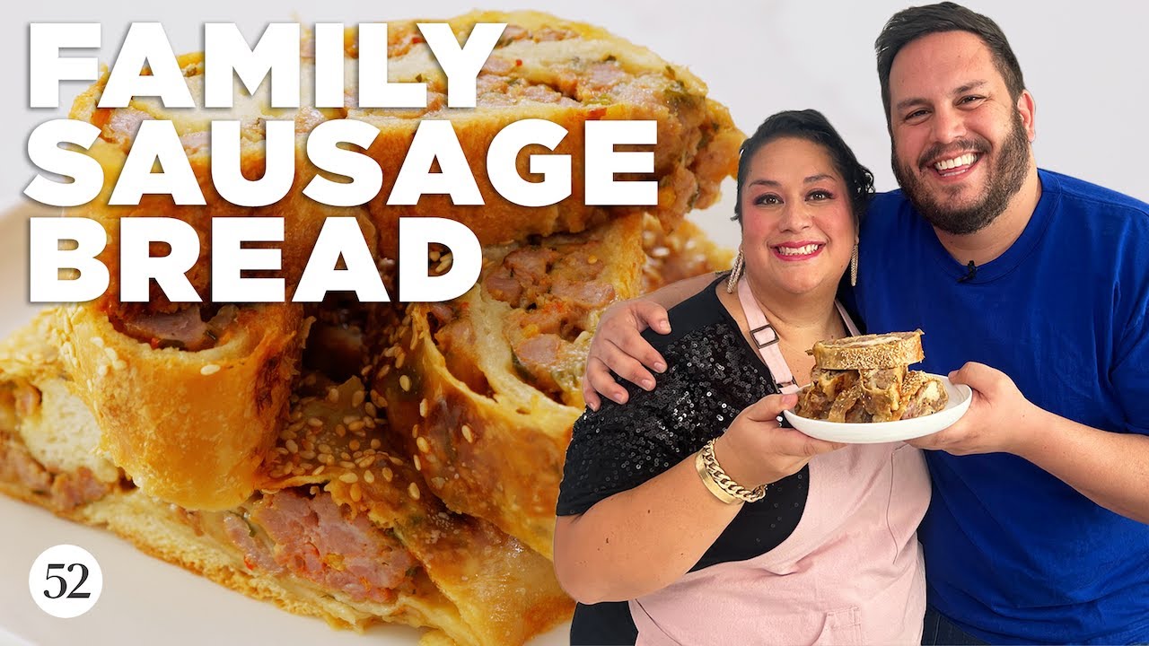 How to Make The Best Ever Sausage Bread with Ayesha Nurdjaja | The Secret Sauce with Grossy Pelosi