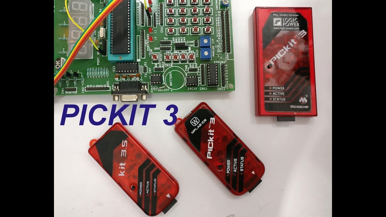 Programming PIC Microcontrollers with PICkit 3 - Using MPLABX IDE / IPE