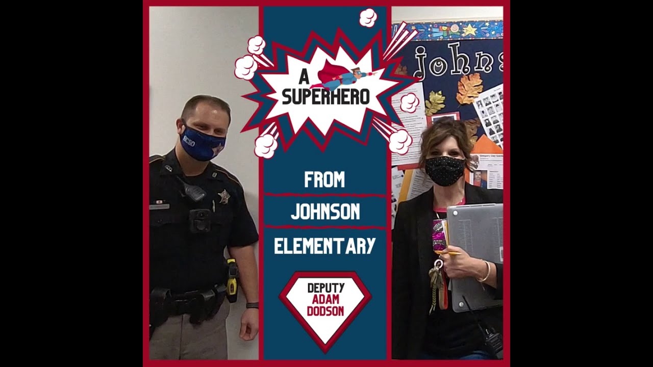 Johnson Elementary's Real-Life Superhero