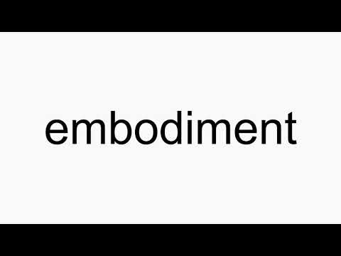 How to pronounce embodiment