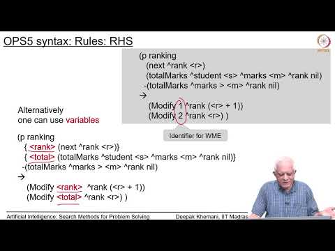 The OPS5 Language