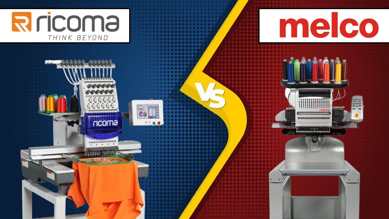 Ricoma Vs Melco Embroidery Machines Comparision | Complete Overview | ZDigitizing