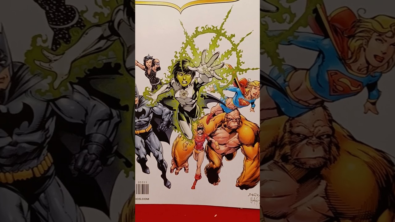 JLA #53 DC Comics Spiffy Cover art with Batman and more #comicbooks #justiceleague #batman