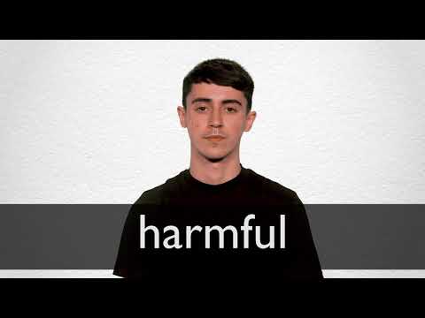 How to pronounce HARMFUL in British English