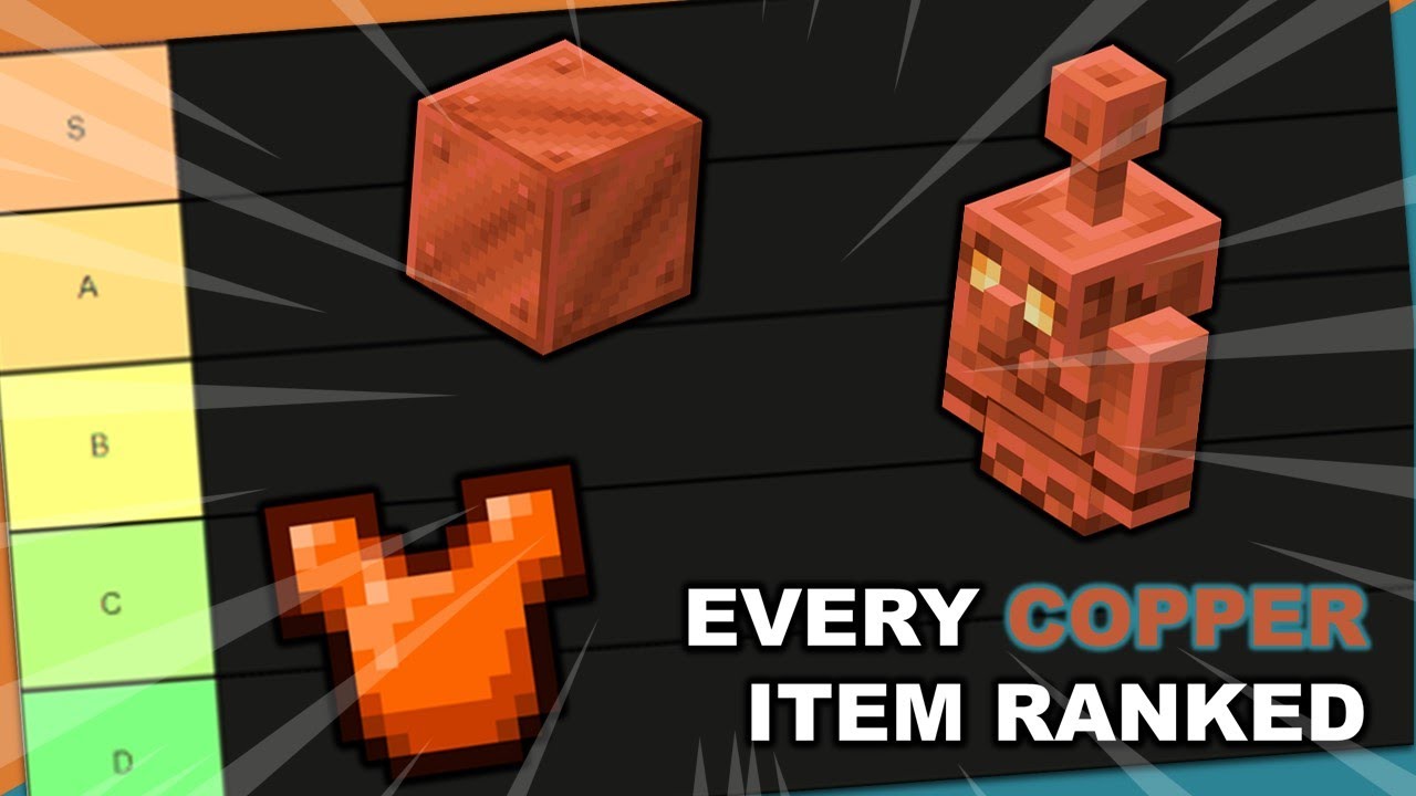 I Ranked EVERY COPPER ITEM In Minecraft
