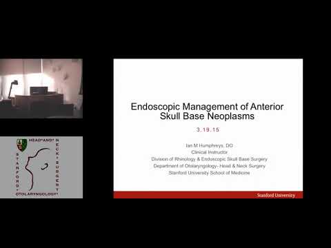 Endoscopic Management of Anterior Skull Base Neoplasms