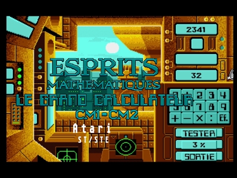 Esprits Maths CM1/CM2 - Atari ST (1991) (FR)