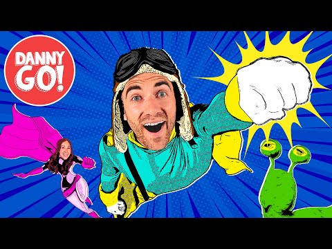 "Ka-Pow!" Superhero Dance π₯π¦Έπ»ββοΈ Super Hero Brain Break | Danny Go! Songs for Kids