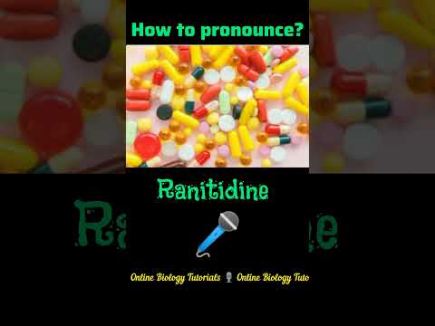 Ranitidine | How to pronounce Ranitidine | Use of Ranitidine | Learn Pronunciation #shorts