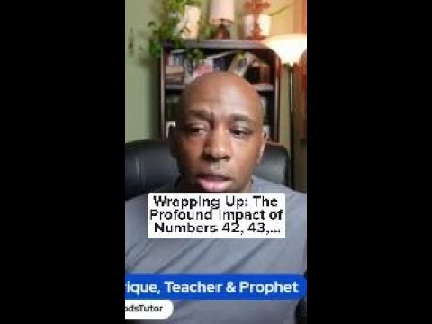 Bible Numbers 42-44 Exposed