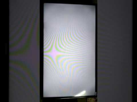 My Samsung Smart TV flashing red green blue white grey color repeatedly