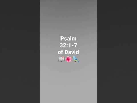Psalm 32:1-7 Of David. A maskil. NIV Bible #learning #shorts #bible #jesus #motivation #inspiration