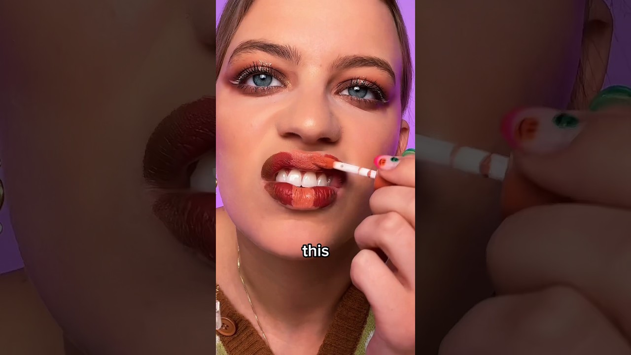 LIPSTICK HACK TO SAVE TIME‼️ *geese on my sweater*