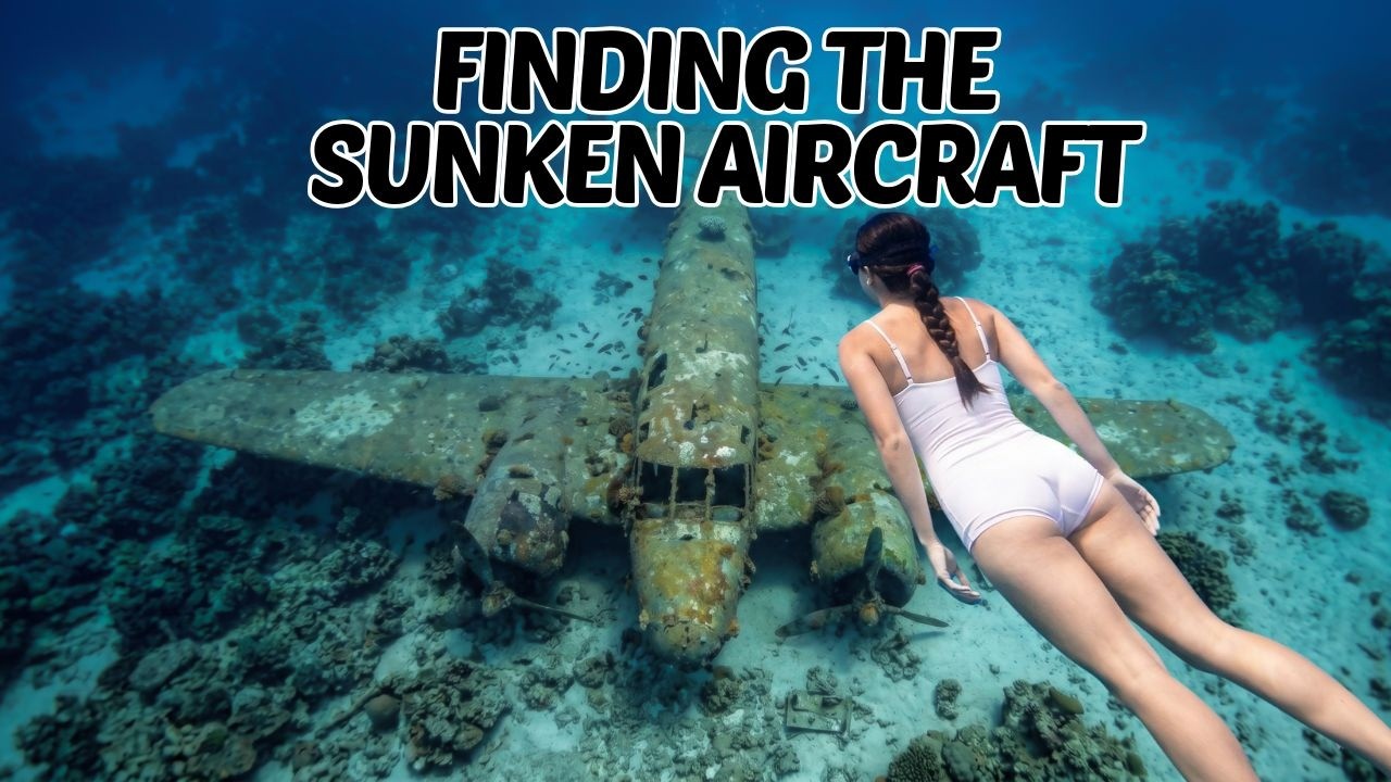 We Swam to a Crashed Plane Underwater – Here's What Happened