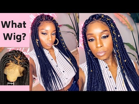 Most Realistic Braided Wig Perfect for Thin/Weak Edges | Citi Beauty World Wig