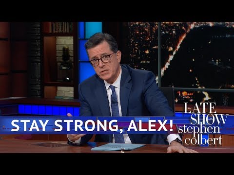 Watch Stephen Colbert's Alex Trebek Tribute on 'Late Show'