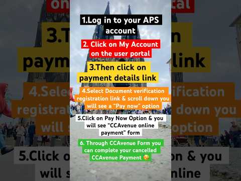 New Update From APS| CCAvenue Payment Cancle update, now don’t worry just follow these steps #aps