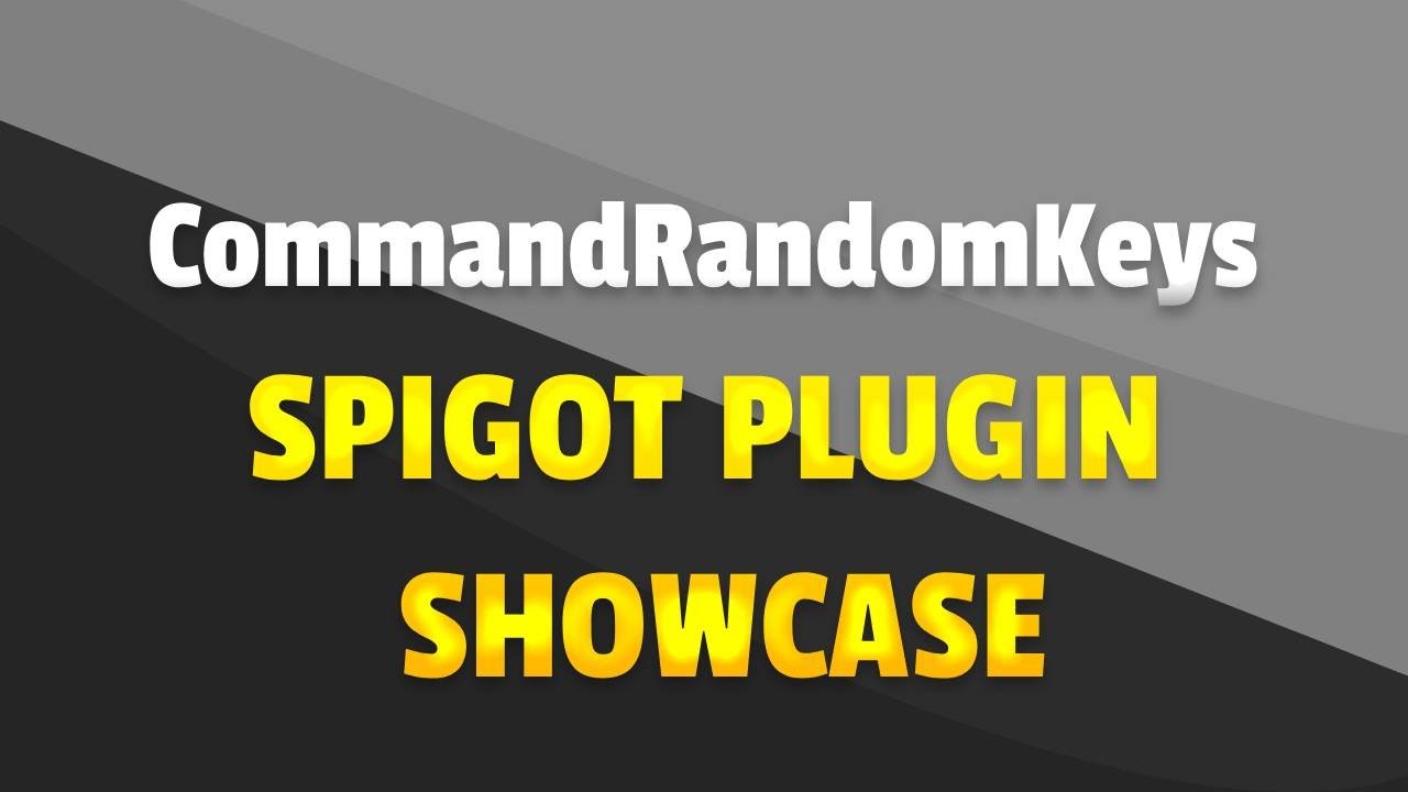 CommandRandomKeys Plugin [Free] | Create random Keys