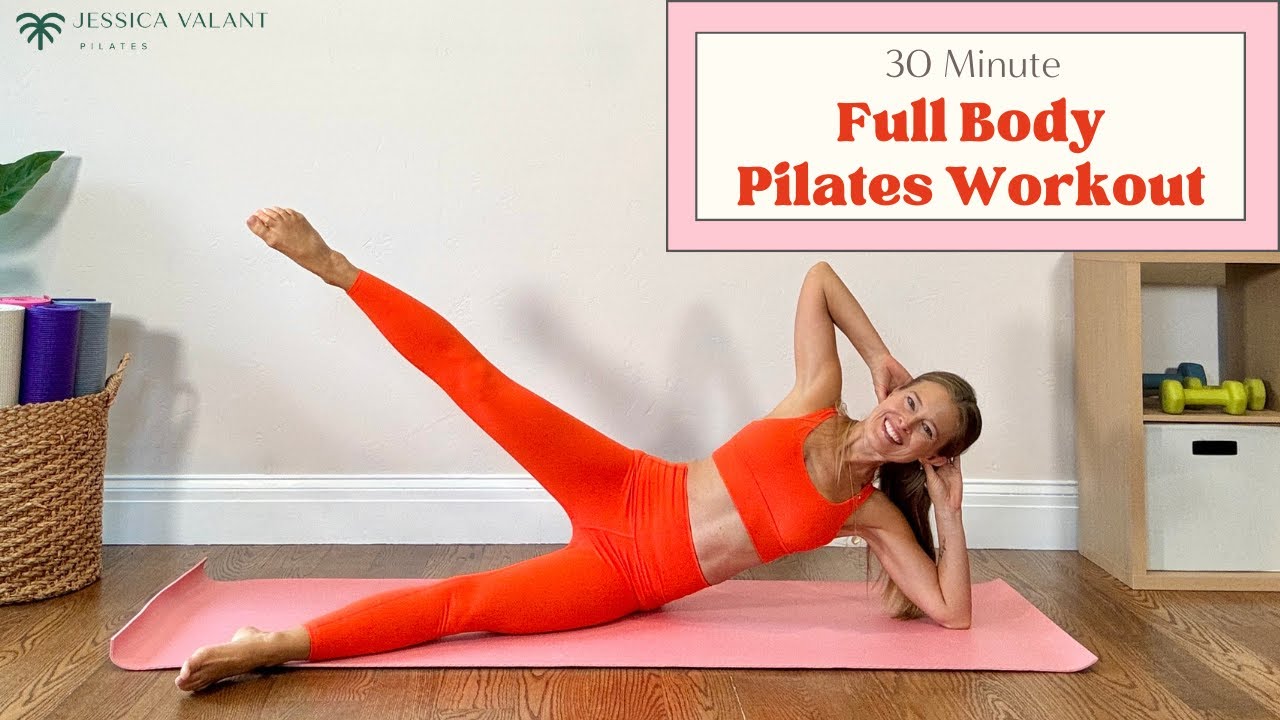 30 Min Full Body Workout - All Levels At Home Pilates (No Equipment)!