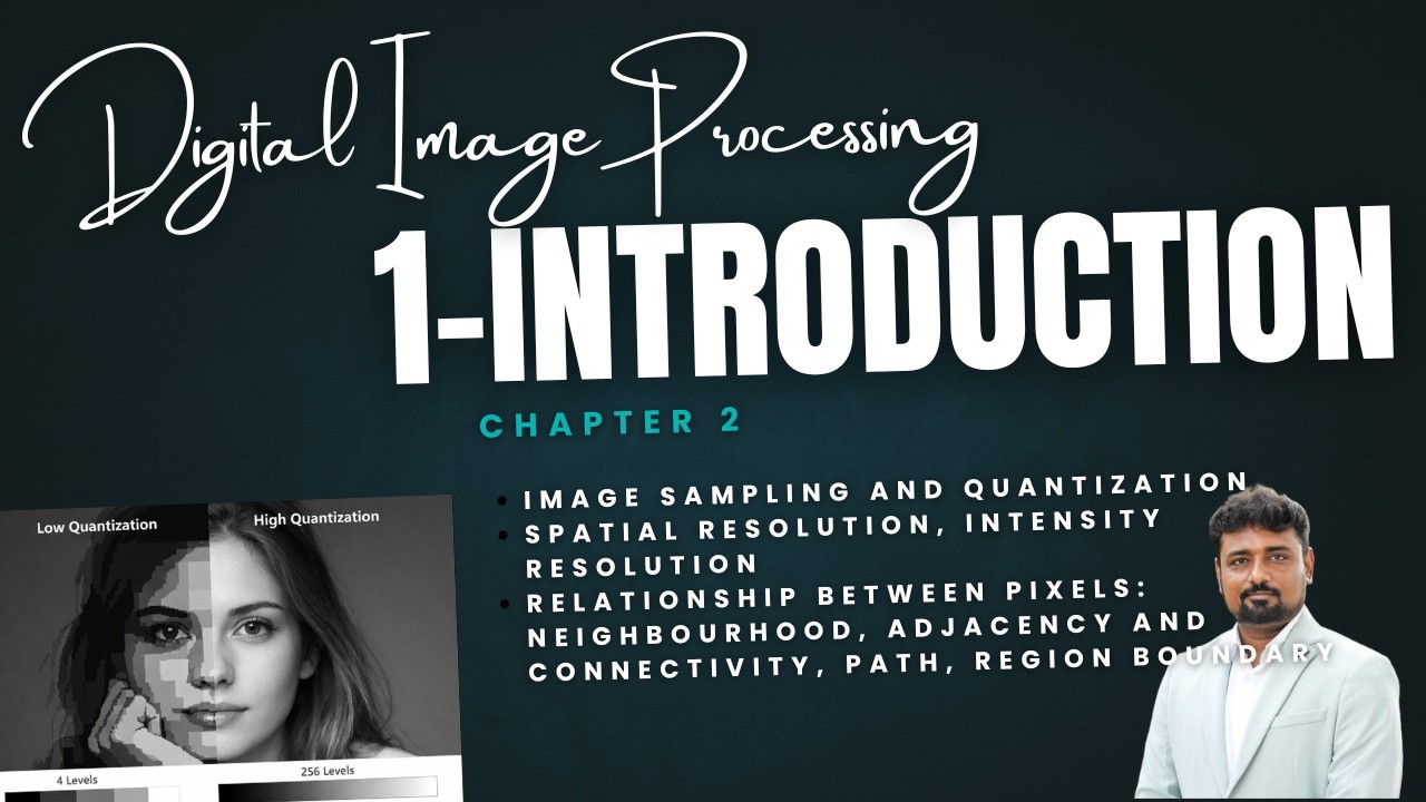 DIP–Unit 1: Chapter 2 | Sampling, Quantization & Pixel Relationships