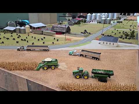 HUGE Farm toy diorama AMERICAN DREAM National Farm Machinery Show Louisville KY 2025