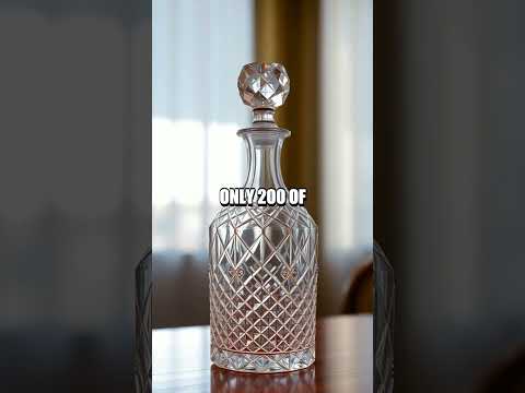 Revealing the $10,000 Crystal Whiskey Decanter