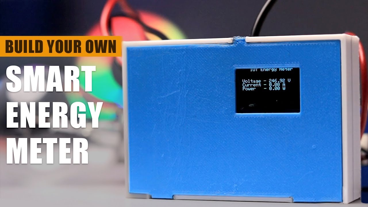 Build your own Smart Energy Meter using ESP32 #diyelectronics #iot #iotproject