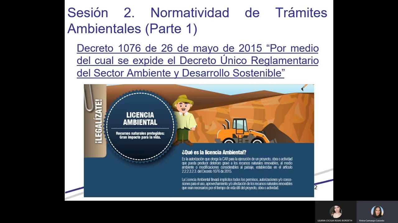 Clase 2 de trámites ambientales 