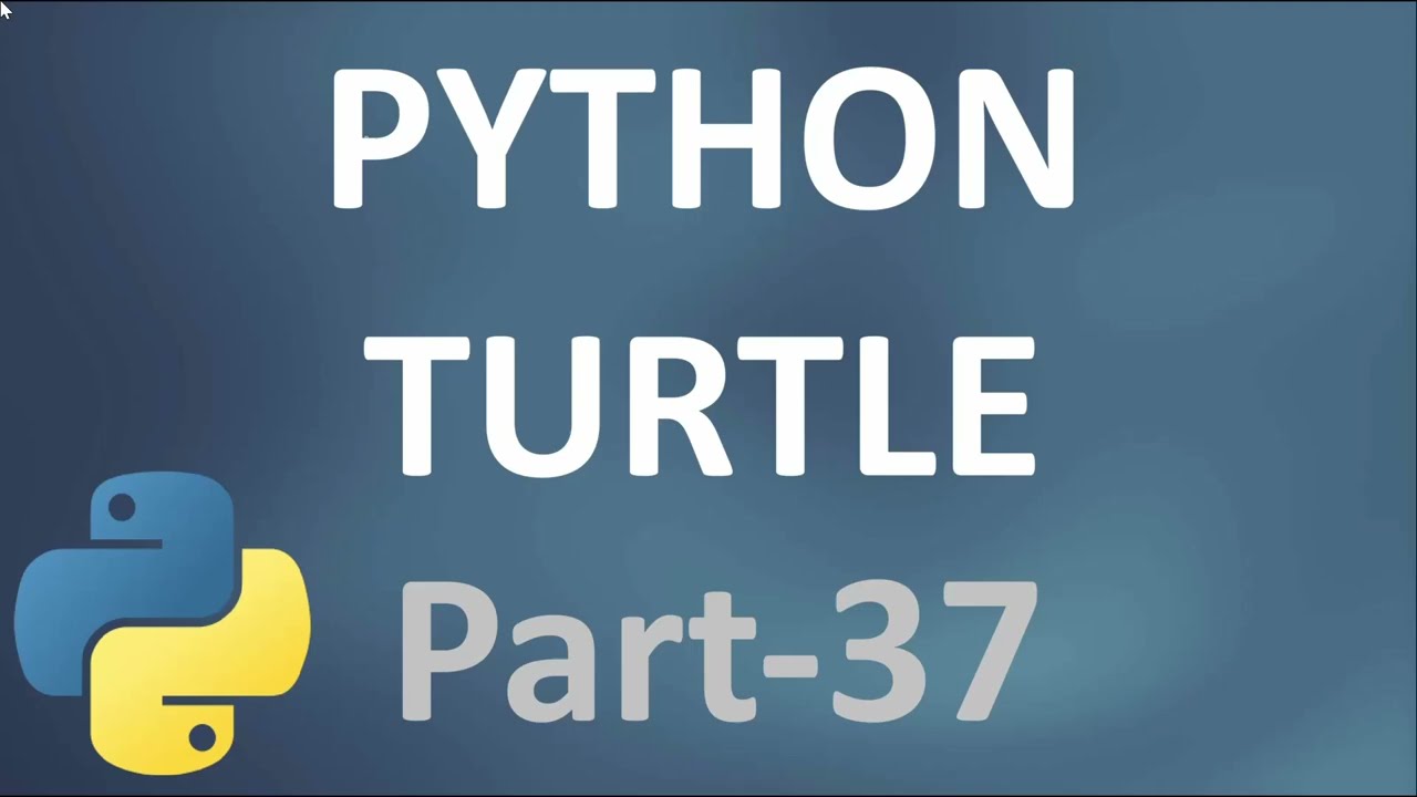 Draw Triangle in Python Turtle | Python Turtle Graphics for Beginners