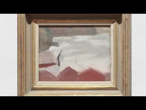 Bayside: Portrait of place - Curator Insights | Clarice Beckett 'Bathing boxes in the storm'