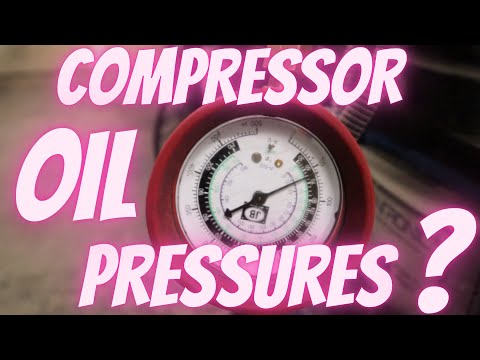 How to Check the Compressor Oil Pressures