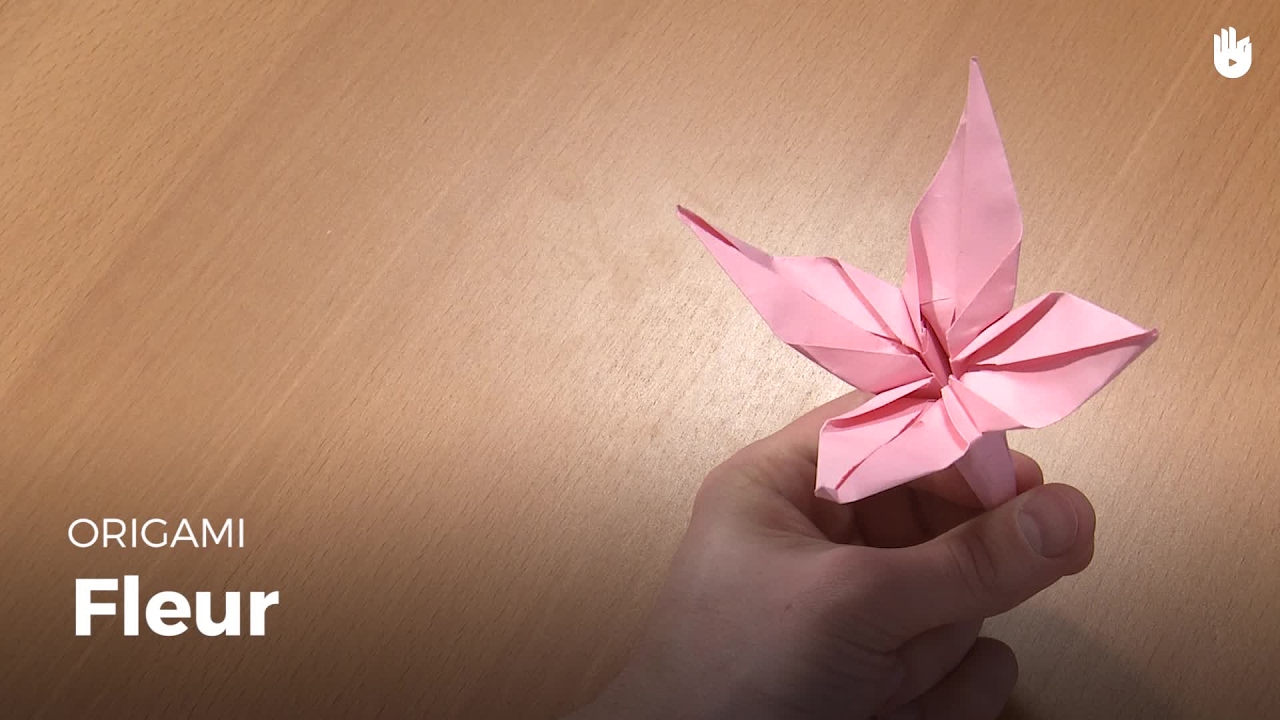 Faire une fleur en papier - Apprendre à faire des origamis | Sikana