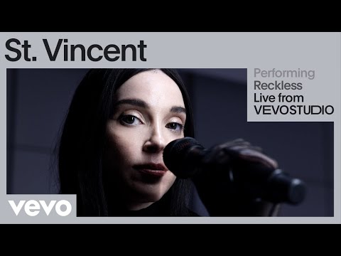 St. Vincent Performs her "Reckless" Single LIVE via Vevo Studios