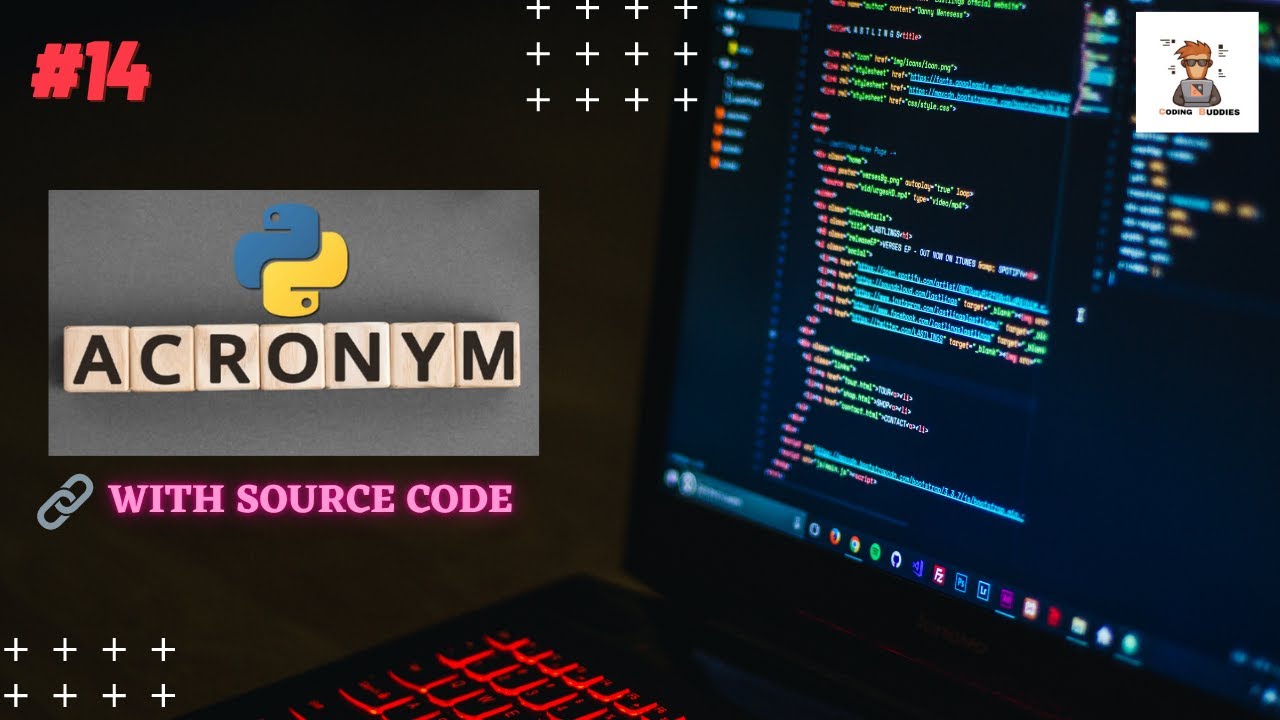 How to Create an Acronym in Python | Python Projects For Beginners | Python Project Tutorial #14 |