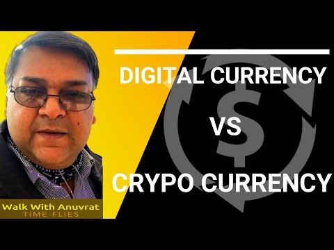 Is digital currency the same as Cryptocurrency? Crypto Currency Vs Digital Currency, Regular Notes