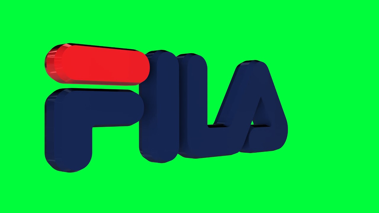 Fila Green Screen Logo Loop Chroma Animation