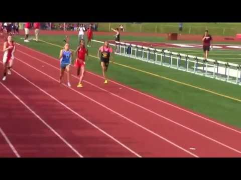 USATF NJ Prelim Junior Olympic Outdoor - Youth girls 100m - 2015