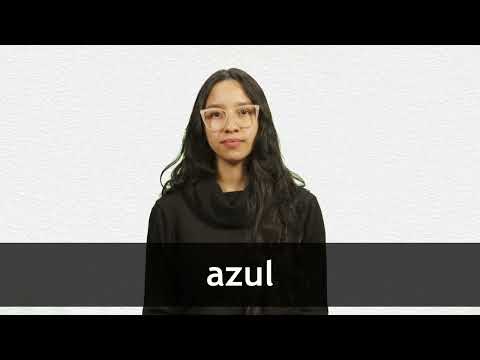 English Translation of “AZUL” | Collins Spanish-English Dictionary